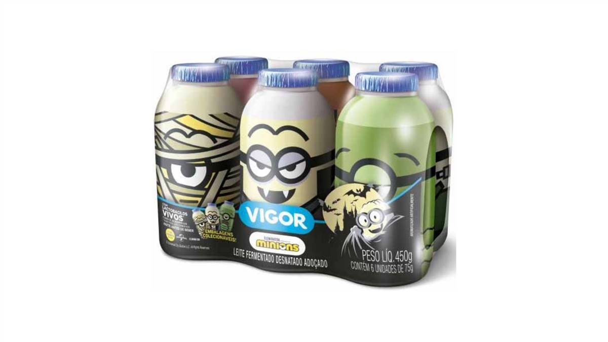 Leite Fermentado Vigor Minions ganha edição monstruosa | MilkPoint